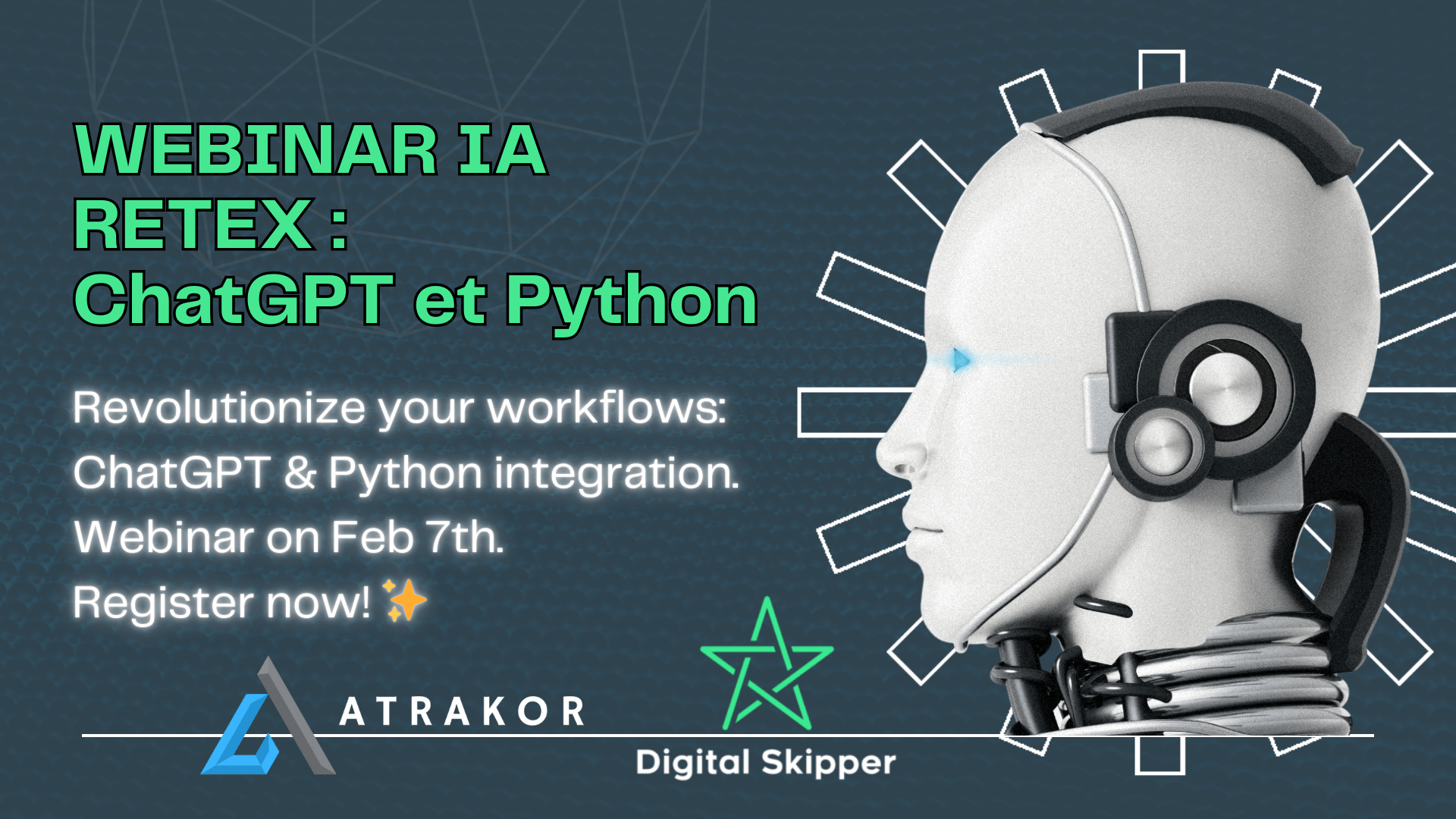 WEBINAR / RETEX : Intégration de ChatGPT, Python et Circle pour ICEMIND - Digital Skipper